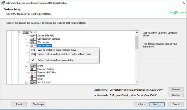 Geo Scada Expert Installation Guide Custom Setup Installing Geo